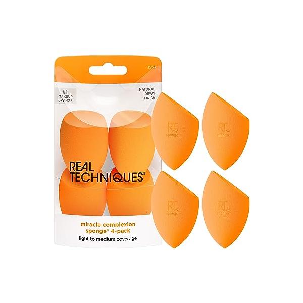 「商品情報」Real Techniques 4 Miracle Complexion Sponges Make Up Brush Set「主な仕様」