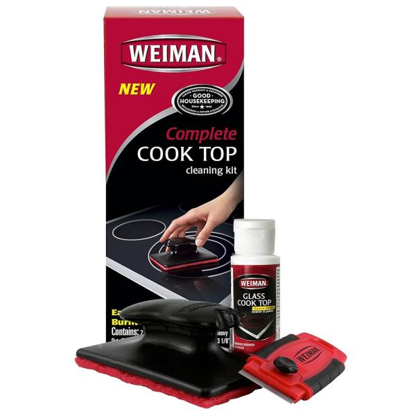 「商品情報」説明The kit contains, Weiman Cook Top Cleaner and Polish 2 oz, Weiman Cook Top Scrubbing Pad, Weiman Cook Top Cleani...