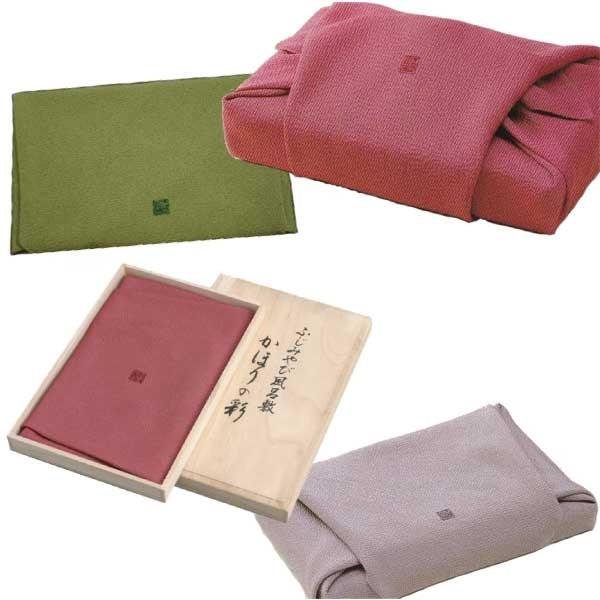 風呂敷は、物品の運搬、収納、保護、統括を主な目的にとした生活用品として古く奈良時代から知られています。現代では真心を包む贈答の道具として、繰り返し使えるエコグッズとして見直されている商品でございます。正絹（しょうけん）は、落ちついた光沢の高...