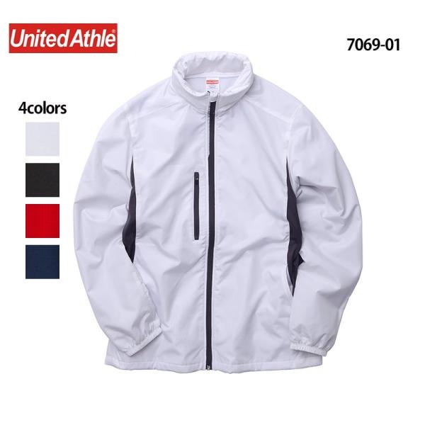 ■商品名United Athle / ユナイテッドアスレ 7069-01 マイクロリップストップ フードイン ジャケット（裏フリース）■商品説明文あたたかいフリースライナー付きのジャケットです。急な雨風にも対応できるフードインタイプ。こすれ...