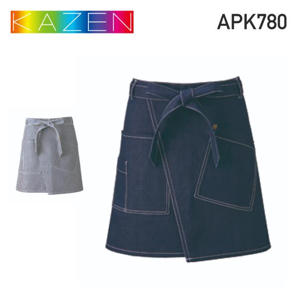 ■商品名ショートエプロン ■型番APK780■商品詳細?デニムの風合いはそのまま、色落ちや色移りを抑える素材?エプロンと同素材の帽子で、多彩なコーディネートが可能両腰にポケット付/右腰に外ポケット付アクアティック特殊染色技術により、従来のデ...