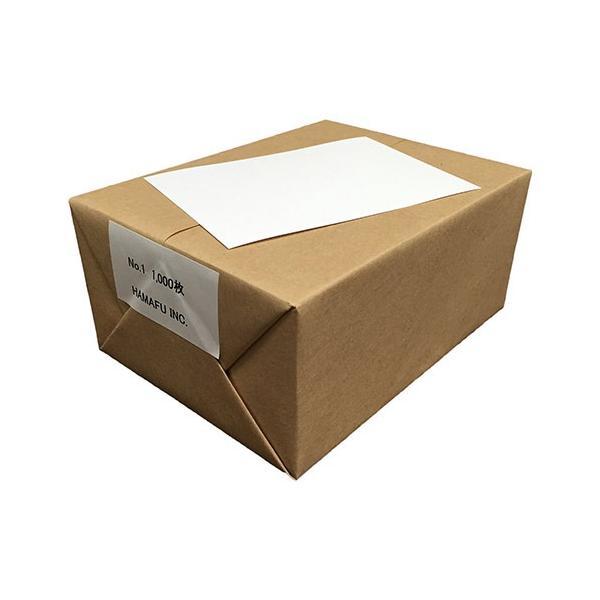 はがきサイズの無地用紙、白色の両面無地のはがき1000枚入りです。郵便番号枠や郵便はがきなどの印刷は一切ありません。両面が全くの無地です。インクジェットプリンタでもレーザープリンタでも印刷可能です。アマチュア無線のQSLカードや、お店のフラ...