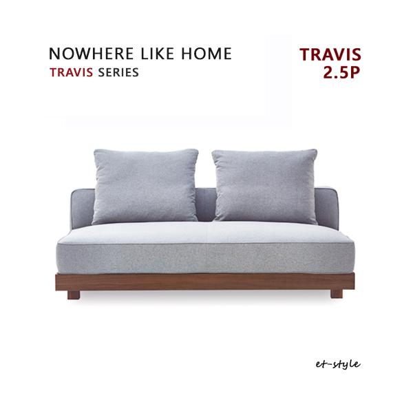 トラビスシリーズの【2.5P/1500幅】となります。ウォールナットのモダンで落ち着いた雰囲気のでソファはアームレスで圧迫感がなく、座る場所を最大限確保しています。座面下にはウォールナット材を使い、ファブリックの優しい雰囲気と木の温かみを引...