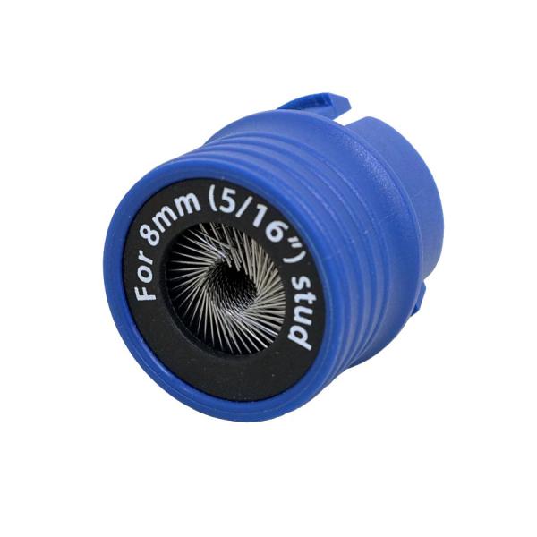 インパクトドライバーに装着するだけで全ネジやボルトに付着した錆びや汚れを除去・今までワイヤーブラシなどでこすり落としていた錆びや汚れを簡単除去！・メインボディ、アダプタ、ブラシとパーツを個別にすることでサイズ交換、消耗ブラシの交換も楽々！