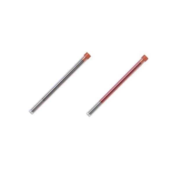 マーカーズペンシル2.0mm ドクターグリッププロ専用替芯。HB黒・赤の2種類を展開。各7本入り。・対応機種：マーカーズペンシル2.0mm ドクターグリッププロ・HB・黒：DX-HDGPRF-20B（7本入り）・赤：DX-HDGPRF-20...