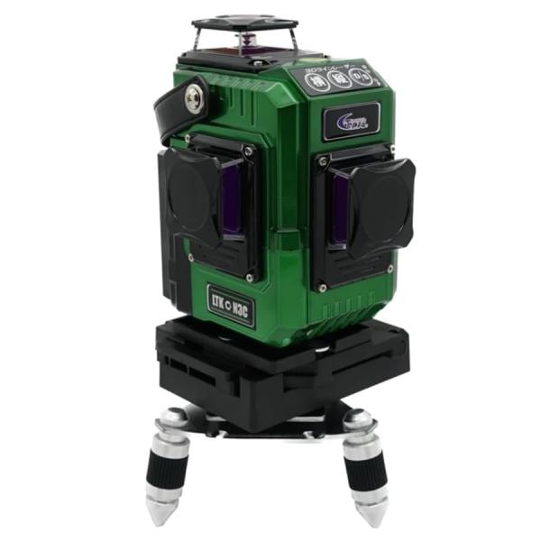 テクノ販売 LTK-N3C 3Dグリーンレーザー(本体)入隅・出隅・照射可能なフルラインレーザー!新型ベースの採用により際用レーザーの難点だった地墨の「クロス位置が動く」を解消!!!【仕様】・レーザー：半導体レーザー520nm・レーザー出力...