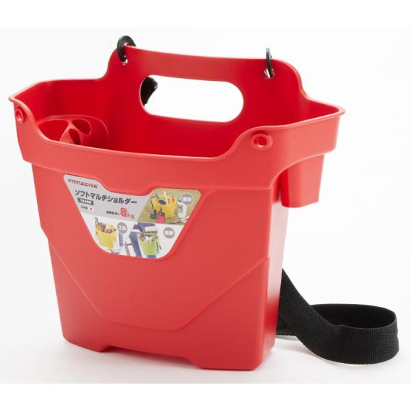 【特長】・ハンドル付きで持ちやすい・小物を引っ掛けられる穴付き・背面カーブ＆3種類のツール穴・柔らかい【仕様】・カラー：イエロー(SMS-Y)・グリーン(SMS-G)・マッドブラック(SMS-MBLK)・カージナルレッド(SMS-CR)・セ...