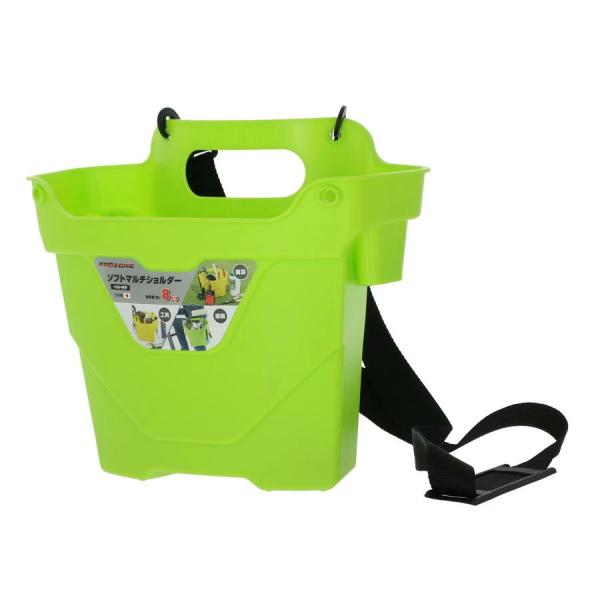 【特長】・ハンドル付きで持ちやすい・小物を引っ掛けられる穴付き・背面カーブ＆3種類のツール穴・柔らかい【仕様】・カラー：イエロー(SMS-Y)・グリーン(SMS-G)・マッドブラック(SMS-MBLK)・カージナルレッド(SMS-CR)・セ...