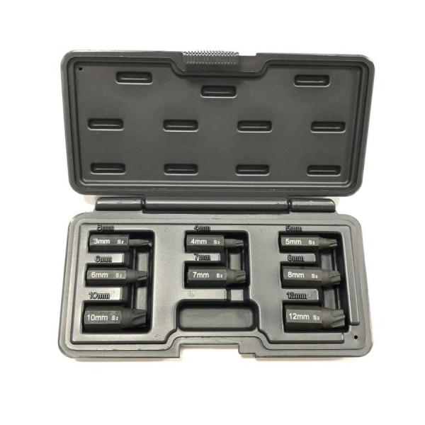 WIT各種トルクスや舐めやすいHEX規格ボルト用のエキストラクターです。 世の中に多く出回っているHEX規格(6角)のボルト。 使いやすいのは良いのですが精度の悪い工具で回したり、ネジ自体の精度が悪くてなめてしまう人も多いかと思います。なめ...