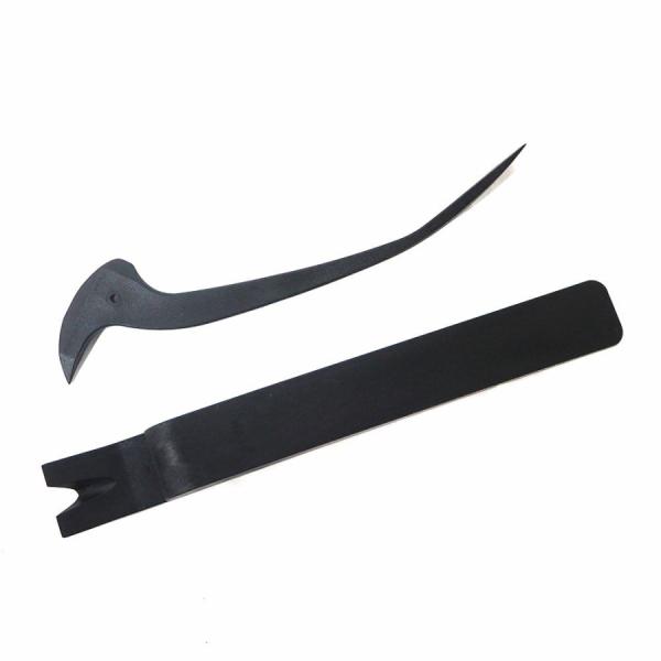 WIT フック&amp;ウェッジツールワールドインポートツールズオリジナルフック、ウェッジツールです様々な場所でお使い頂ける様に2種類の形状が有ります フックタイプの物はこじれるように先端を薄くしてあり隙間に入りやすい様に出来ており、反対側...