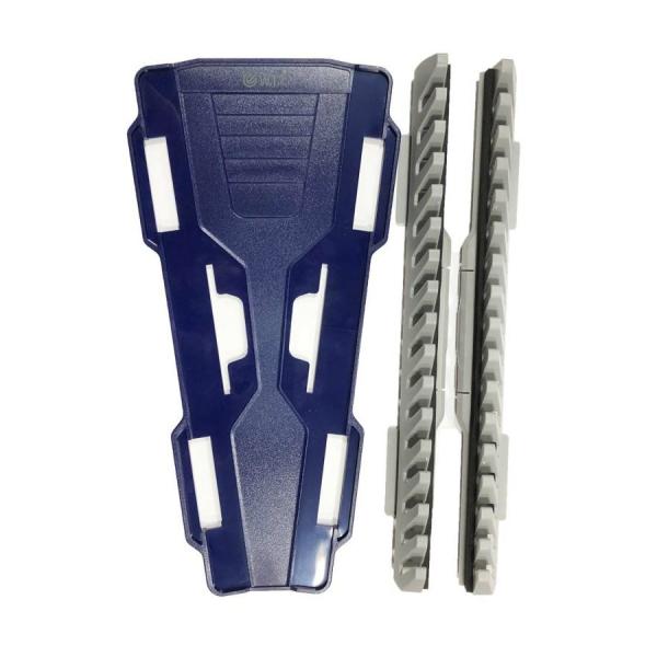 1台で2役の機能を持つレンチラック左右のレンチを保持する部分が脱着できる事により1台で標準タイプとリバースタイプを選択できます。 収納スペースが無駄なく有効に使用できます。 【仕様】 標準、リバース兼用タイプ レンチ収納本数：16本 本体サ...