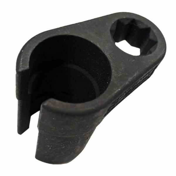 自動車のO2センサーツールです。▼1/2dr　オフセットO2センサーソケット22ｍｍ（5018192）特長は1/2drの二重四角で工具のスクエア部を45度の角度で差込可能です。それにより狭い場所へのアクセスに特化しています。【スペック】全長...