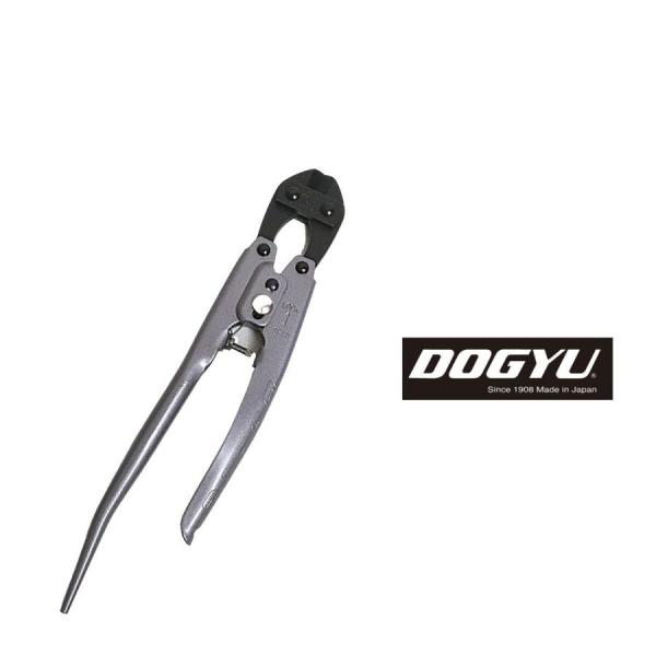 土牛シノ付きカッター。取っ手の部分が約40mm長く、シノ型になっています。切断能力：軟鋼線4mm