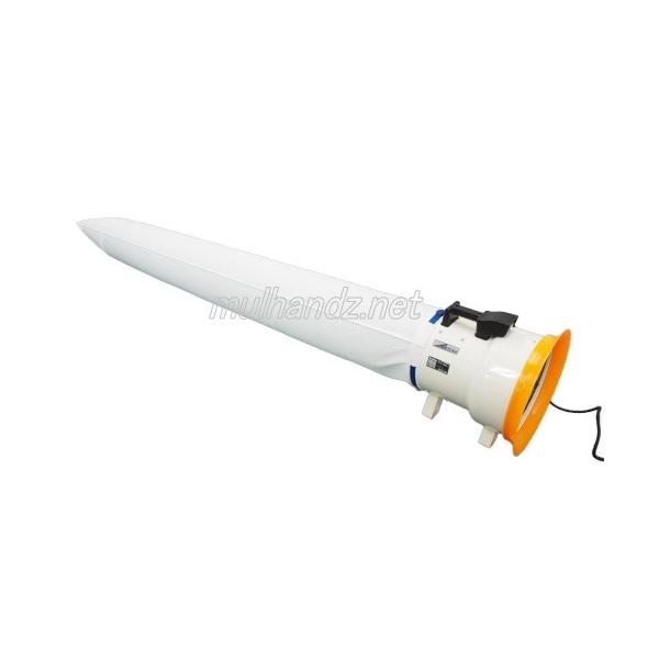 ■送風機用 ダストパック （集塵袋） 3m 呉英製作所■メーカー：呉英■品番：7220 専用ダストパックを取り付けるだけでお手持ちの送排風機が集塵機に！！【用途・特徴】送風機の大きな風量で確実に集塵・建物内のハツリ工事で発生する粉塵処理・住...