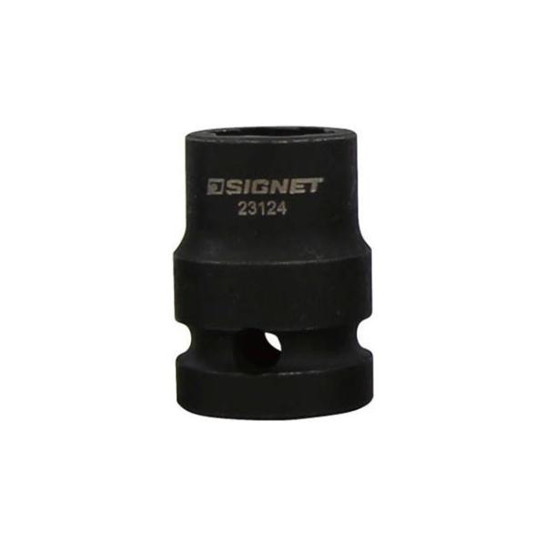 SIGNET　1/2”SQインパクトボルトリムーバーソケット◎固着したナットはずしに◎インパクト用◎なめたネジに食い込みます【仕様】●サイズ(mm)：14●全長(mm)：35●差込角：1/2”SQSIGNET（シグネット）とは・・・1990...