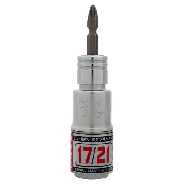 対辺：17/21mmソケット外径：28mm全長：110mm奥行：52mmナット深さ：9/9mm重さ：176g