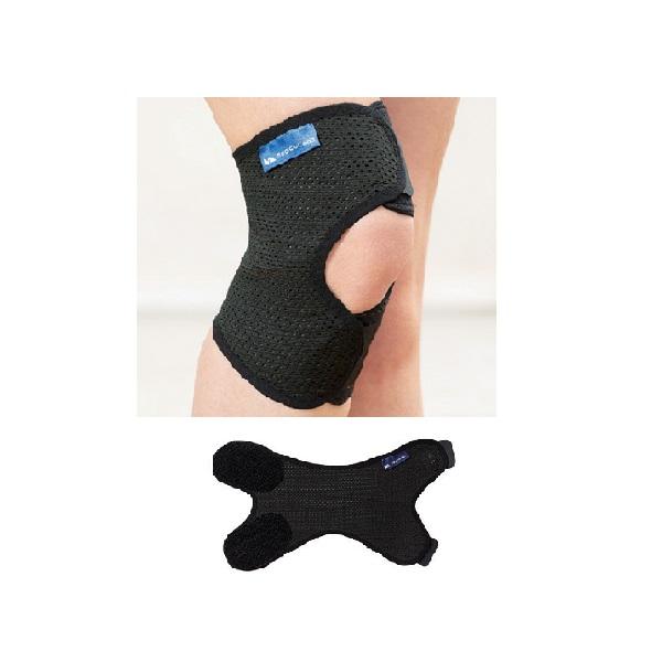 サイズ（ひざ上回り）：　　M-L   (36cm〜44cm）      L-LL  (43cm〜52cm）素材：ポリエステル・ナイロン・ポリウレタン＊型崩れやシワになりにくい低反発樹脂加工を採用