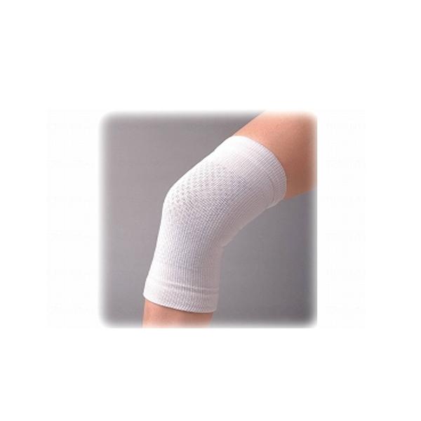 サイズ（ひざ頭中心部の周囲）：　M-L　25cm〜50cm　LL  　30cm〜60cm素材：綿・ポリエステル・ポリウレタン　他カラー：ホワイト