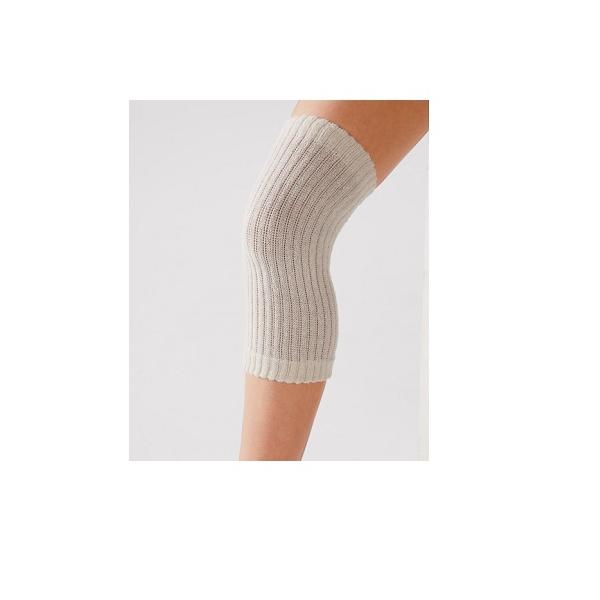 サイズ（ひざ回り）：25cm〜50cm素材：絹・ポリエステル　他カラー：アイボリー