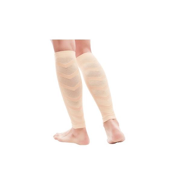 サイズ（ふくらはぎ周り）：M　32cm〜38cm　　L　36cm〜42cm素材：ポリエステル・ナイロン・ポリウレタン・綿