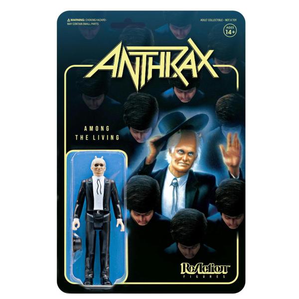 Anthrax ReAction Figure - Among The Living1980年代初頭より活動するニューヨーク発の重鎮ヘヴィメタル・バンド、4大スラッシュ・メタルのひとつとして称され、高い支持を誇る「アンスラックス」のRe A...