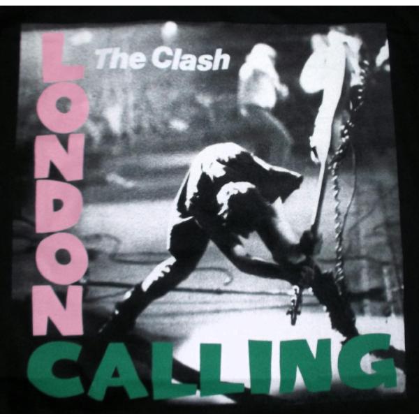 ザ・クラッシュ The CLASH : LONDON CALLING Mens Tee 正規/新品ザ・クラッシュ、79年リリースの代表アルバム「LONDON CALLING」のTeシャツです。CLASH初の2枚組みアルバム,音の多様化、EL...