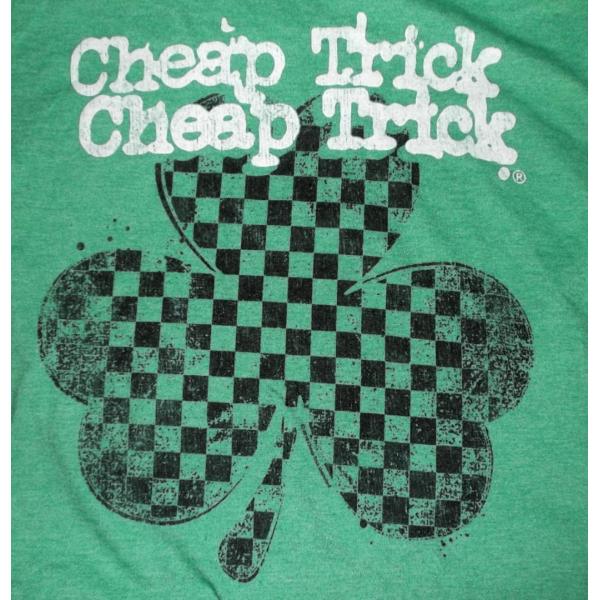 CHEAP TRICK / SHAMROCK MENS T-SHIRT 正規品70年代にデビューした米国のハードロックバンド「チープトリック」のTシャツ「SHAMROCK MENS T-SHIRT 」です。日本では「at 武道館」のヒットが...