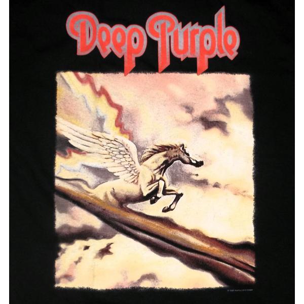 DEEP PURPLE　STORM BRINGER MENS TEE　正規品1968年に英国で結成されたヘヴィメタルバンド、DEEP PURPLEのTシャツ「STORM BRINGER MENS TEE」です。ロックの括りではレッド・ツェッ...