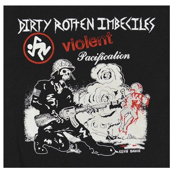 D.R.I. : Violent Pacification T-Shirt 正規品Inspired design from the D.R.I.'s legendary EP from '84.Shirt says "We'll force...
