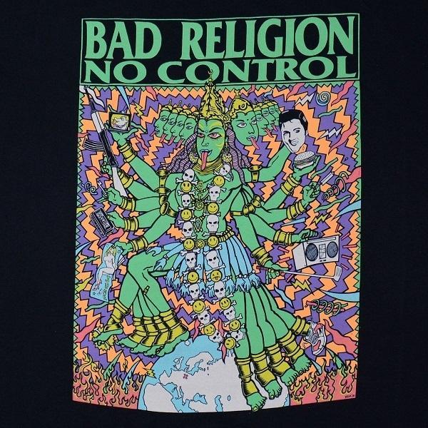 This No Control design from renowned artist, Frank Kozik is printed on a standard-fitting black Comfort Colors t-shirt.1...
