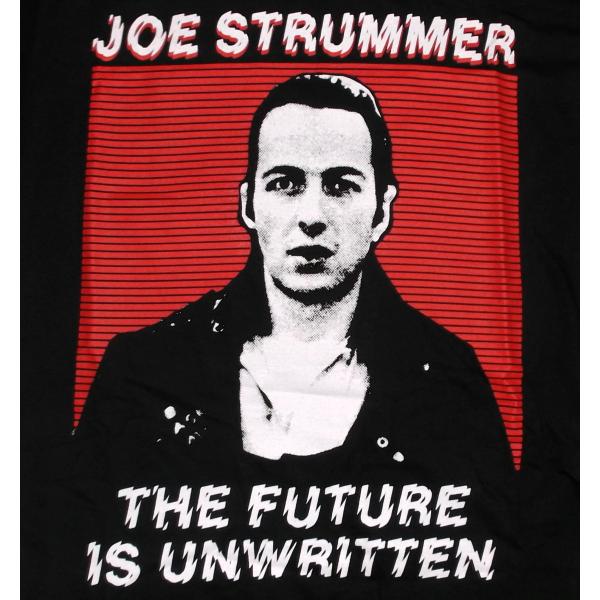 Joe Strummer Unisex T-Shirt: The Future Is UnwrittenOfficial licensed Joe Strummer Unisex T-Shirt featuring the 'The Fut...