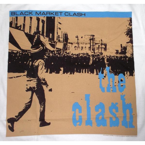 ザ・クラッシュ　THE CLASH UNISEX TEE: BLACK MARKET /正規品An official licensed Tee featuring the The Clash 'Black Market' design mo...