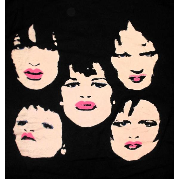 ニュー ヨーク ドールズ Tシャツ New York Dolls FACES 正規品あのJohnnyThunders,Jerry NorlanがHEARTBREAKERS結成前に在籍していたバンド、New York DollsのTシャツ「N...