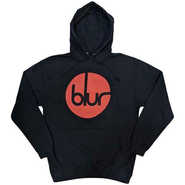 Blur Unisex Pullover Hoodie: Circle Logoブリットポップ・ムーブメントの代表格であり、90年代以降の英国を代表するオルタナティブ・ロック「ブラー」のオフィシャル・パーカ「Blur Unisex Pull...