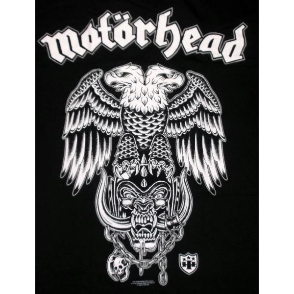 Motorhead Men's Tee: Hiro Double Eagle(Mot〓rhead x Tokyo Hiro) 正規品LEMMY大統領率いる英国の重鎮極悪バンド、モーターヘッドのTシャツ「Motorhead Men's Tee...
