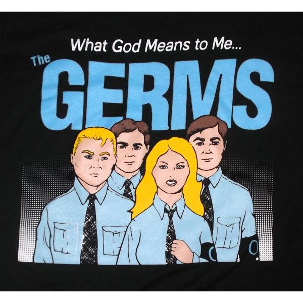 GERMS What God Means Tee1977〜80年にかけて活動し、熱狂的な“ジャームス”信望者を獲得していったLAの伝説的パンクロッカー、Darby Crash率いるジャームスのTシャツ「What God Means 」です!...