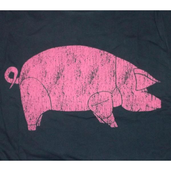 Pink Floyd Men's Tee: AWBDG 正規品大掛かりな仕掛けとスペクタクルに富んだライブ、現代社会の人間疎外や政治問題をテーマにした文学的、哲学的な歌詞で世界的に人気を博し、プログレッシブ・ロックの芸術的な側面でも高く評価...