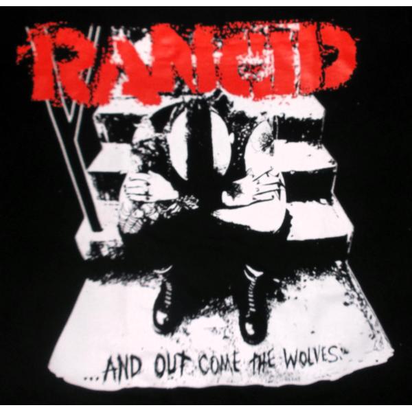 Rancid Out Come the Wolves T-Shirtスカ・パンクのオリジネーター・伝説的なバンド「Operation Ivy」を前身として、91年に結成され多くのフォロワーを生み、現在のシーンに大きな影響を与え続けるランシド...