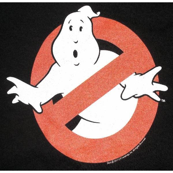REAL GHOSTBUSTERS, THE, SYMBOL YOUTH TEE /正規品1984年作・SF・コメディ映画「ゴーストバスターズ」のキッズＴシャツ・正規品です。ブラックボディーにおなじみのゴーストマーク直球デザイン!ミュージシ...