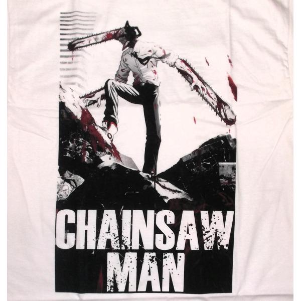 「ダークヒーロー」を主人公とするコミック/アニメ「チェンソーマン」のTシャツ『GRAYSCALED KEY ART 』レアなUSAライセンスのオフィシャル品です。スプラッター映画『悪魔のいけにえ/ザ・テキサス・チェーンソー・マサカー』からも...