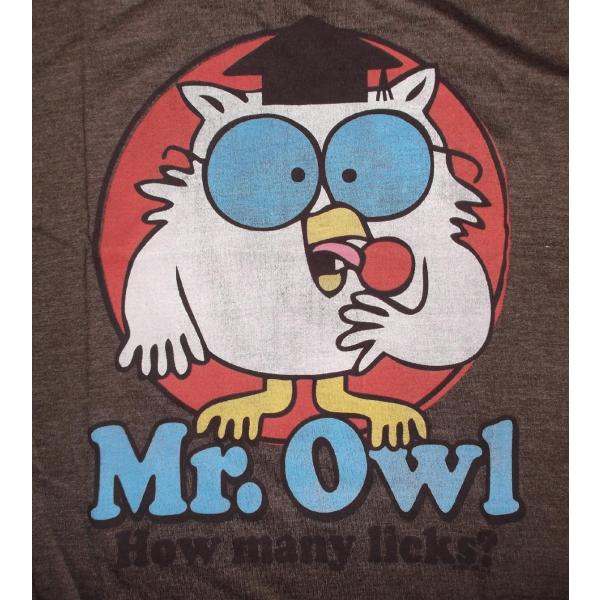 TOOTSIE ROLL, MR. OWL MENS T-SHIRT 正規品1896年に販売が開始され、100年以上の間、アメリカンスタンダードとして、また世界で最も人気があるキャンディとして知られる「TOOTSIE ROLL」のTシャツ「...
