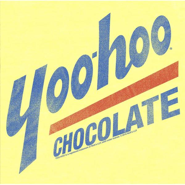 Yoo Hoo Chocolate - Banana Cream1928年にニュージャージーのNatale Olivieriによって生み出された息の長いチョコレート飲料「Yoo-hoo」のTシャツ「Yoo Hoo Chocolate - B...