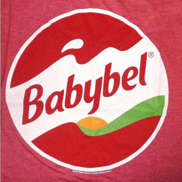 BABYBEL : BABYBEL T-SHIRT /正規品ジュール・ベルによって1865年に創業,ラッピングカラーによりさまざまなフレーバーが楽しめるスナックチーズ製品「BABYBEL 」のTシャツです。フランス生まれの 「BABYBEL...