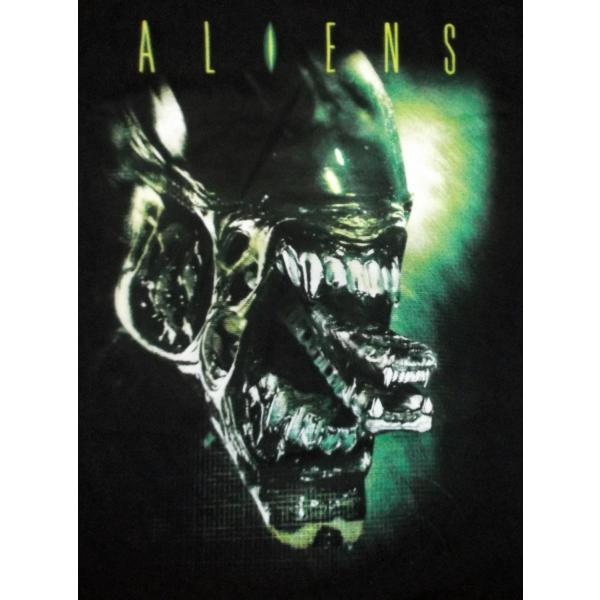Alien - Alien Head /正規品1979年公開、シュールリアリズムのデザイナーH.R.ギーガーがデザインを担当した、SF映画として知られる「エイリアン」のTシャツ「ALIEN PROFILE Unisex T-shirt」EU...