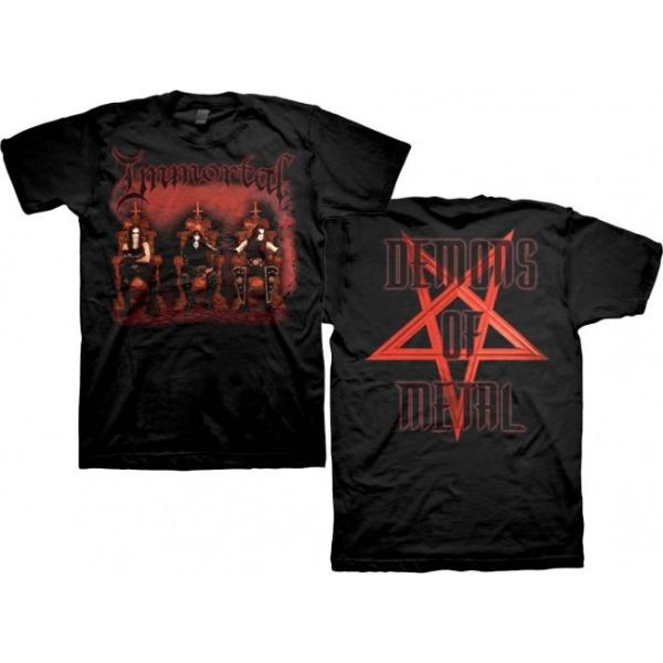 Immortal : Demons of Metal T-Shirt　正規品・Officially Licensed? 100% Cotton? Screen Printed Graphics1990年、アバス（Vo. Gu.）を中心に、O...