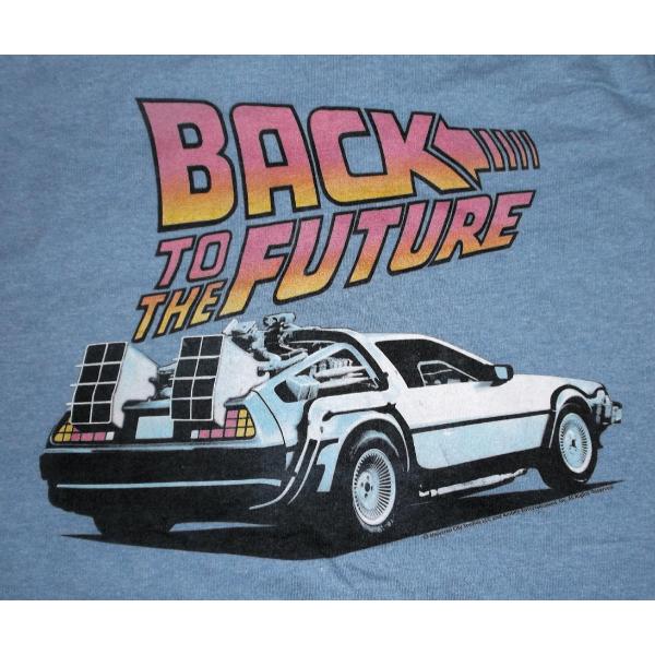 BACK TO THE FUTURE : FUTURE MENS LIGHTWEIGHT T-SHIRT /正規品1985年のアメリカのSF映画、バックトゥザフューチャーのTシャツ「 FUTURE MENS LIGHTWEIGHT T-SH...