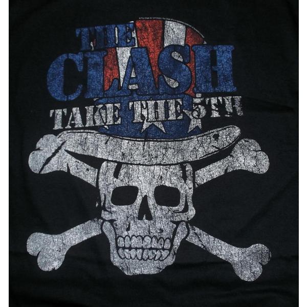 TheClash　クラッシュTシャツ　Take 5th 正規品An official licensed unisex cotton tee featuring The Clash 'Take The 5th' design motif.Th...
