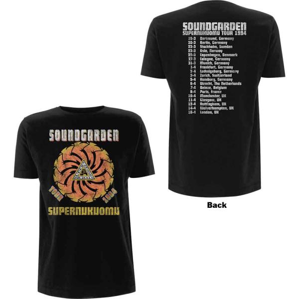 Soundgarden : Superunknown Tour '94 (Back Print) 正規品Official licensed Soundgarden Unisex T-Shirt featuring the 'Superunk...