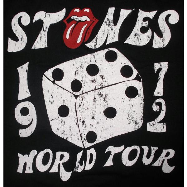 ロック界の帝王、ROLLING STONESのTシャツ「DICE WORLD TOUR 1972 T-SHIRT」です。アルバム“Exile on Main St./メインストリートのならず者”からのシングル「ダイスをころがせ」をモチーフに...