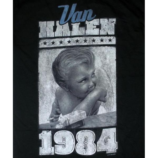 EDWARD VAN HALEN : VINTAGE BABY JUMBO MENS T-SHIRT 正規品1978年1月、シングル「ユー・リアリー・ガット・ミー」（キンクスのカヴァー曲）でデビュー、アルバム『炎の導火線』（原題：Van H...